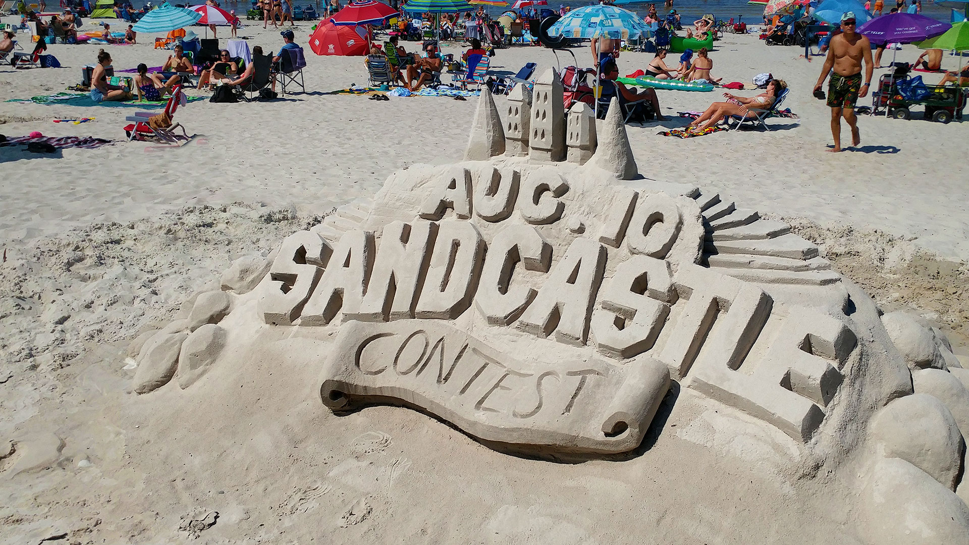 2019 Grand Beach Sand Castle Contest – Grand Beach Sandcastles and More!